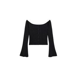 Mango Knit Cardigan 'Laurent' female Black size S