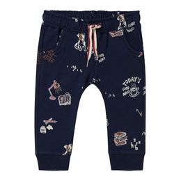 Noppies Hose 'Tatamy' Jungen Gr&ouml;&szlig;e 68 navy / braun / rot / wei&szlig;