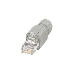 Phoenix Contact RJ45-Steckverbinder Cat5e, 4-pol, grau VS-PN-RJ45-5-Q/IP20 (1658435)