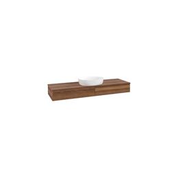 Villeroy & Boch V&B Waschtischunterschrank ohne Frontstruktur Antao 160x50cm, WBP-farbe w. wal, warm walnut ; Villeroy & Boch (K14012HM)