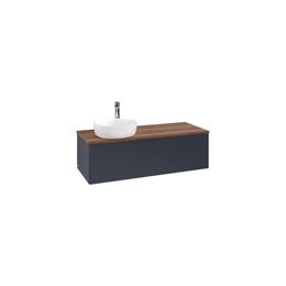 Villeroy & Boch V&B Waschtischunterschrank ohne Frontstruktur Antao 120x36x50cm, HL, WBP w wal, md bl. m Lac ; Villeroy & Boch (K33052HG)