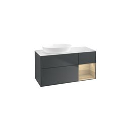 Villeroy & Boch V&B Waschtischunterschrank Finion 120cm, Pl w m, Reg Oa ven, md bl. m Lac ; Villeroy & Boch (FA51PCHG)
