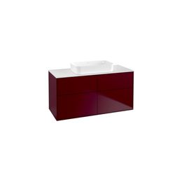 Villeroy & Boch V&B Waschtischunterschrank Finion 120x60,3x50,1cm, Gl. wh. m, Peony Matt ; Villeroy & Boch (F67100HB)