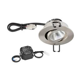 EVN Lichttechnik P-LED Deckeneinbauleuchte 3000K 230V rund eds PC20N61302 ; evn_lichttechnik)