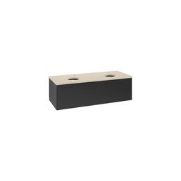 Villeroy & Boch V&B Waschtischunterschrank ohne Frontstruktur, mit Beleuchtung Antao 120x36x50cm, HL, WBP botti., bla m Lac ; Villeroy & Boch (L35053PD)