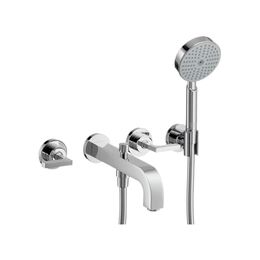 Hansgrohe Fertigmontageset Axor Citterio UP-3-Loch-Wannenarm, m Hebelgr., chrom (39448000)