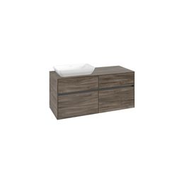 Villeroy & Boch V&B Waschtischunterschrank Collaro 120x54,8x50cm, WT links, stone oak ; Villeroy & Boch (C11300RK)