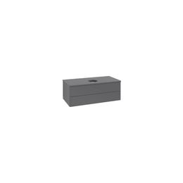 Villeroy & Boch V&B Waschtischunterschrank ohne Frontstruktur Antao 100x36x50cm, WBP Lac, Anthrac. m Lac ; Villeroy & Boch (K20010GK)