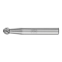 Pferd TOOLS Hartmetall Hochleistungsfr&auml;sstift INOX Kugel KUD &Oslash; 06x05 mm Schaft-&Oslash; 6 mm f&uuml;r Edelstahl (21112582)