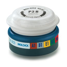 Moldex Kombifilter A1B1E1K1Hg P3 RD, f&uuml;r Serie 7000 + 9000, EasyLock&reg;, organische Gase, anorganische Gase, Saure Gase, Ammoniak, Schwefeldioxid, Queck (9730)