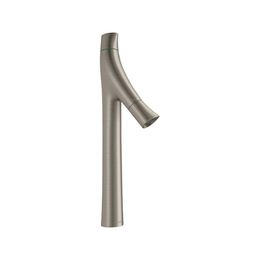 Hansgrohe Zwei-Griff-Waschtischarmatur 240 Axor Starck Organic A 124mm, unver Abl.garn, Edelstahl-Optik (12013800)