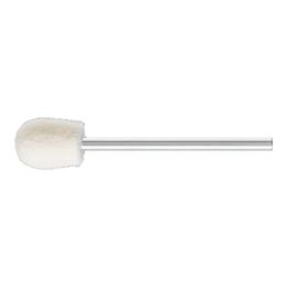 Pferd TOOLS mittelharte Filzpolierstifte Tropfenform &Oslash; 8x12 mm Schaft-&Oslash; 2,35 mm (44100274)
