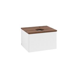 Villeroy & Boch V&B Waschtischunterschrank mit Frontstruktur -Beleuchtung Antao 60x36x50cm, HL, WBP w. wal, wh. m Lac ; Villeroy & Boch (L29152MT)