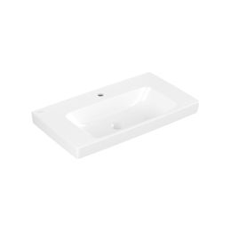 Villeroy & Boch V&B Waschtisch Architectura 80x44,5cm, 1 Hahnl., o. &Uuml;L, wei&szlig; C-plus ; Villeroy & Boch (4A8781R1)
