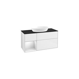 Villeroy & Boch V&B Waschtischunterschrank Finion 120cm, Pl b m, Rg wh. m Lac, glo wh. Lac ; Villeroy & Boch (FA62MTGF)