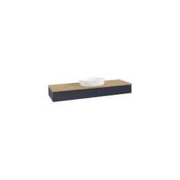 Villeroy & Boch V&B Waschtischunterschrank ohne Frontstruktur Antao 160x50cm, WBP hon. Oa, md bl. m Lac ; Villeroy & Boch (K14011HG)