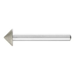 Pferd TOOLS Diamant-Schleifstift Spitzkegel &Oslash;15x90&deg; Schaft&Oslash;6 mm D64 (fein) zum Anfasen/Entgraten/Senken (36476164)