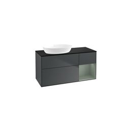 Villeroy & Boch V&B Waschtischunterschrank Wandbeleuchtung Finion 120cm, Pl b m, Rg Ol m Lac, md bl. m Lac ; Villeroy & Boch (GA52GMHG)
