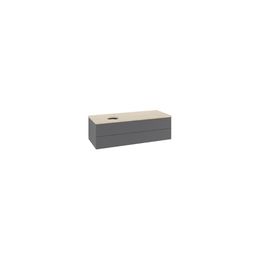 Villeroy & Boch V&B Waschtischunterschrank mit Frontstruktur Antao 120x36x50cm, HL, WBP botti., A m Lac ; Villeroy & Boch (K22153GK)