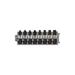 Bosch PRO Impact Schrauberbit Set, PH1/PH2/PZ1/PZ2/T15/T20/T25/T30, 25 mm, 8-tlg. (2608521U61)