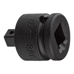Hazet Reduzierst&uuml;ck 8807S Vierkant hohl 10 mm (3/8 Zoll) Vierkant massiv 6,3 mm (1/4 Zoll))