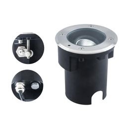 EVN Lichttechnik PC67107002 LED-Bodeneinbauleuchte 3000K IP67 alu)