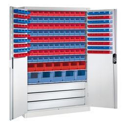 C+P Magazinschrank Acurado, 1950x1200x500mm, 7035/7035 ; C + P M&ouml;belsysteme (8931-501|S10083)