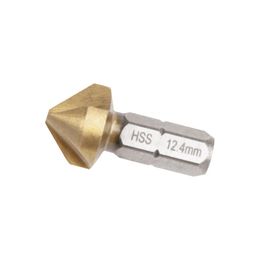 Kraftwerk Kegelsenker-Bit, HSS, 12,4 mm x 90&deg;, 1/4" x 25 mm (309.185.124)