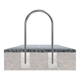 Schake Edelstahl, Rundb&uuml;gel &Oslash;48 mm Breite: 460mm, H&ouml;he: 1200mm geschliffen (449_46)