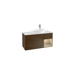 Villeroy & Boch V&B Waschtischunterschrank Finion 120cm, Pl wh. m, Reg Oa ven, wal ven ; Villeroy & Boch (F951PCGN)