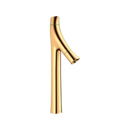 Hansgrohe Zwei-Griff-Waschtischarmatur 240 Axor Starck Organic A 124mm, unver Abl.garn, pol. gol opt (12013990)