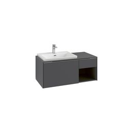 Villeroy & Boch V&B Waschtischunterschrank Beck. li Subway 3.0 100,1x42,25x51,6cm, o LE/Gr mon., graph. ; Villeroy & Boch (C57202VR)