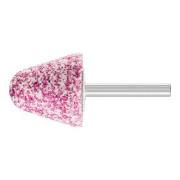 Pferd TOOLS STEEL Schleifstift Kegel &Oslash; 32x32 mm Schaft-&Oslash; 6 mm A24 f&uuml;r Stahl- und Stahlguss (32207252)