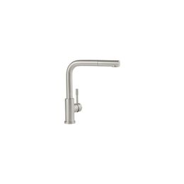 Villeroy & Boch V&B Sp&uuml;ltisch-Einhebelmischer Steel Shower 11,7 l/min, ausziehbar, Edelstahl massiv ; Villeroy & Boch (969701LC)
