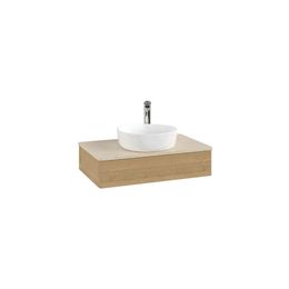 Villeroy & Boch V&B Waschtischunterschrank ohne Frontstruktur Antao 80x19x50cm, HL, WBP botti., hon. Oa ; Villeroy & Boch (K08053HN)