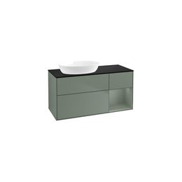 Villeroy & Boch V&B Waschtischunterschrank Finion 120cm, Pl b m, Rg Oli. m Lac, Oli. m Lac ; Villeroy & Boch (FA52GMGM)