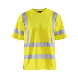 BLAKL&Auml;DER Blakl&auml;der Warnschutz T-Shirt, gelb, Unisex-Gr&ouml;&szlig;e: L (338010703300L)