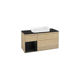 Villeroy & Boch V&B Waschtischunterschrank Wandbeleuchtung Finion 120cm, Pl b m, Reg li bla m Lac, Oa ven ; Villeroy & Boch (G292PDPC)