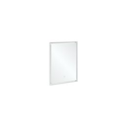 Villeroy & Boch V&B Spiegel Subway 3.0 Aluminiumrahmen, 60x75x4,75cm, wei&szlig; matt ; Villeroy & Boch (A4636000)