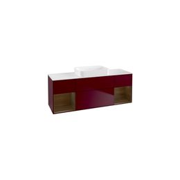 Villeroy & Boch V&B Waschtischunterschrank Wandbeleuchtung Finion 160x60,3x50,1cm, Reg wal ven, Peony Matt ; Villeroy & Boch (G741GNHB)