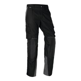 K&Uuml;BLER WORKWEAR K&Uuml;BLER Damen-Bundhose InnovatiQ, schwarz / anthrazit, Konfektionsgr&ouml;&szlig;e DE: 44 ; K&uuml;bler Workwear (2530 5370-4699-44)