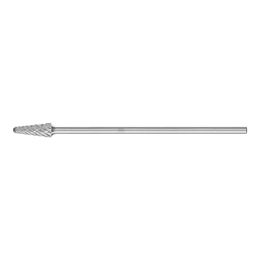 Pferd TOOLS Hartmetall Hochleistungsfr&auml;sstift STEEL Rundkegel KEL &Oslash; 12x30mm Schaft-&Oslash; 6x150mm f&uuml;r Stahl (21125289)