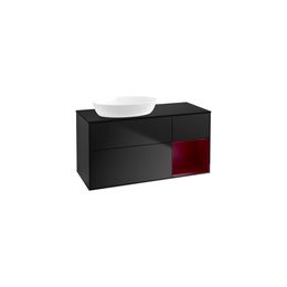 Villeroy & Boch V&B Waschtischunterschrank Finion 120cm, Pl b m, Reg Peo m Lac, bla m Lac ; Villeroy & Boch (FA52HBPD)