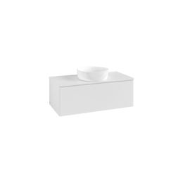 Villeroy & Boch V&B Waschtischunterschrank mit Frontstruktur Antao 100x36x50cm, WBP-farbe Lac, glo wh. Lac ; Villeroy & Boch (K31110GF)