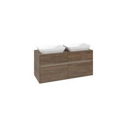 Villeroy & Boch V&B Waschtischunterschrank Collaro 120x54,8x50cm, f 2 WT, LED 8,8W, Ar Oa ; Villeroy & Boch (C115B0VH)