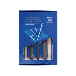 Pferd TOOLS Werkstattfeilen-Set WRU 5-tlg. in Rolltasche 250mm Hieb 2 universell zum Schruppen und Schlichten (11801542)