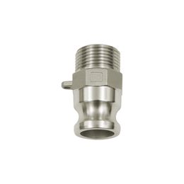 Riegler Kamlok-Schnellkupplungsstecker mit AG, Typ F, ES 1.4401, R 4 (1116.40-ES)