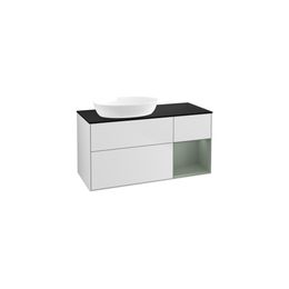 Villeroy & Boch V&B Waschtischunterschrank Finion 120cm, Pl b m, Reg Oli. m Lac, wh. m Lac ; Villeroy & Boch (FA52GMMT)