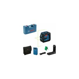 Bosch Linienlaser GLL 20-22 G, BA 3.7V 3.0Ah XL + USB-C&reg;-Kabel im Handwerkerkoffer (0601065602)