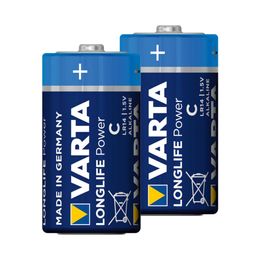 Varta Alkali-Mangan Batterien, Internationale Baugr&ouml;&szlig;e: LR14 (04914110412)